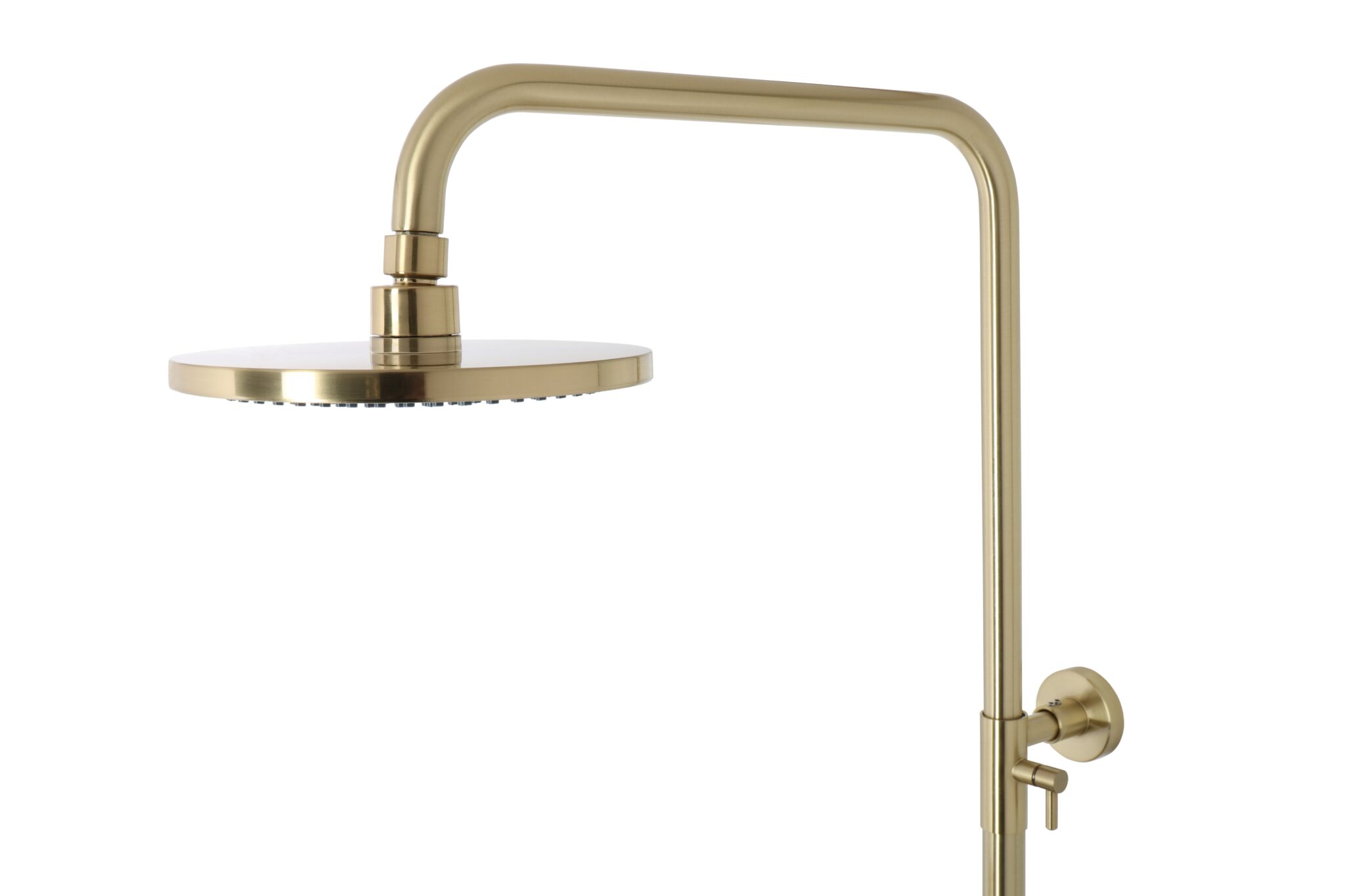 Shower Column Bijiou Durance Wall Mounted With Single Lever Mixer Gold ...