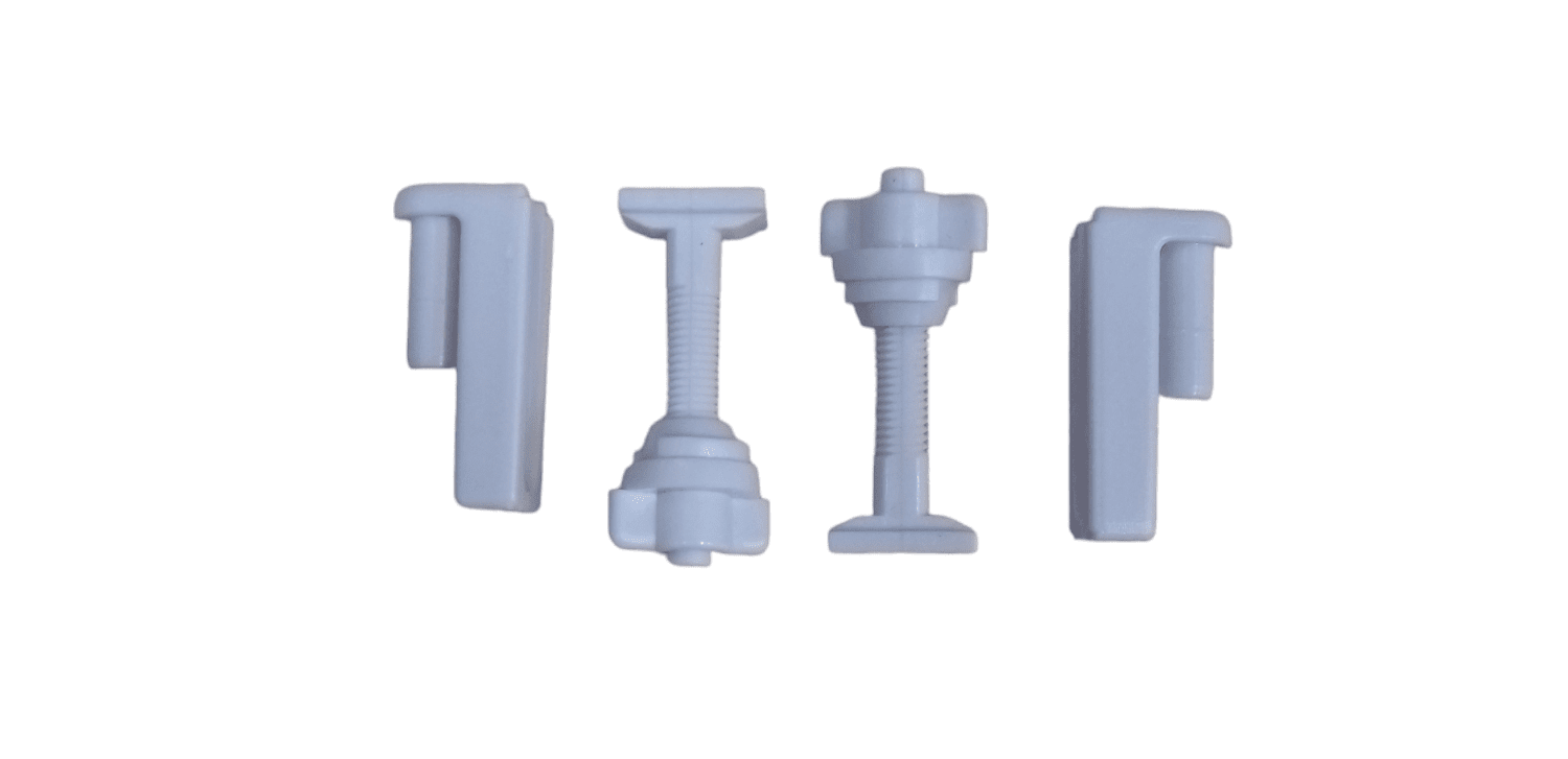 Toilet Hinge Set B2 & B3 White (B27) - Home and Hardware depot