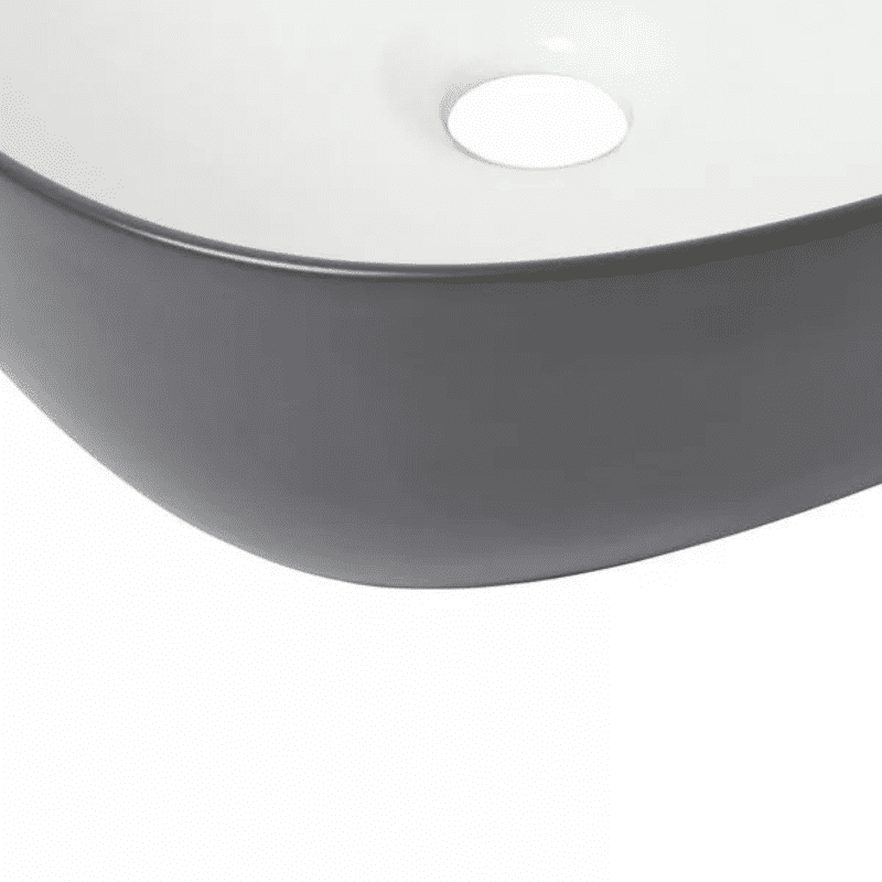 Bijiou Evoque Onyx Grey Freestanding Basin. - Home and Hardware depot
